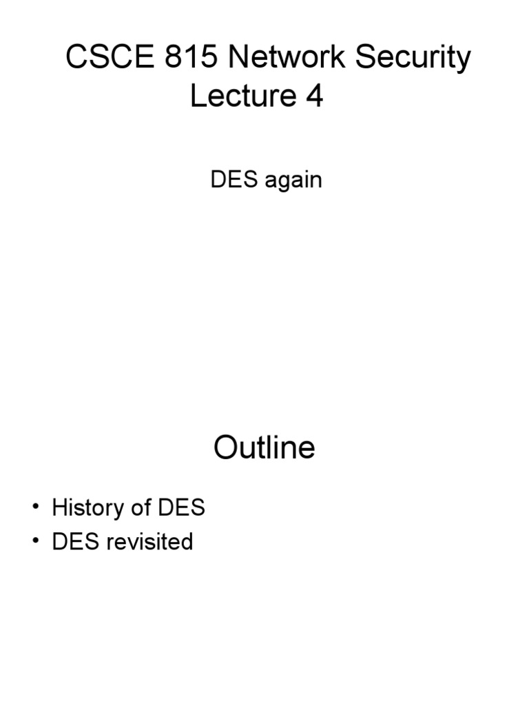 Cryptography And Network Security Chap 4 Pdf Computer Security Exploits Security Technology