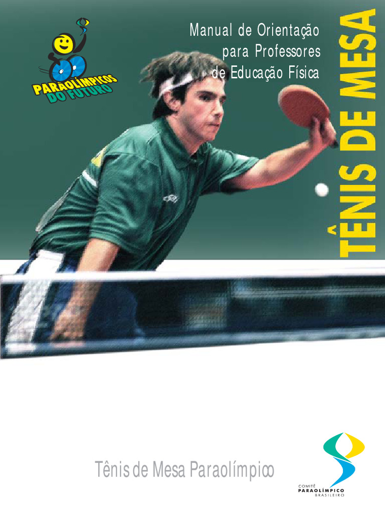 Manual de Tênis de Mesa Paralímpico - CPB | PDF | Jogos Paraolímpicos | Tênis de mesa