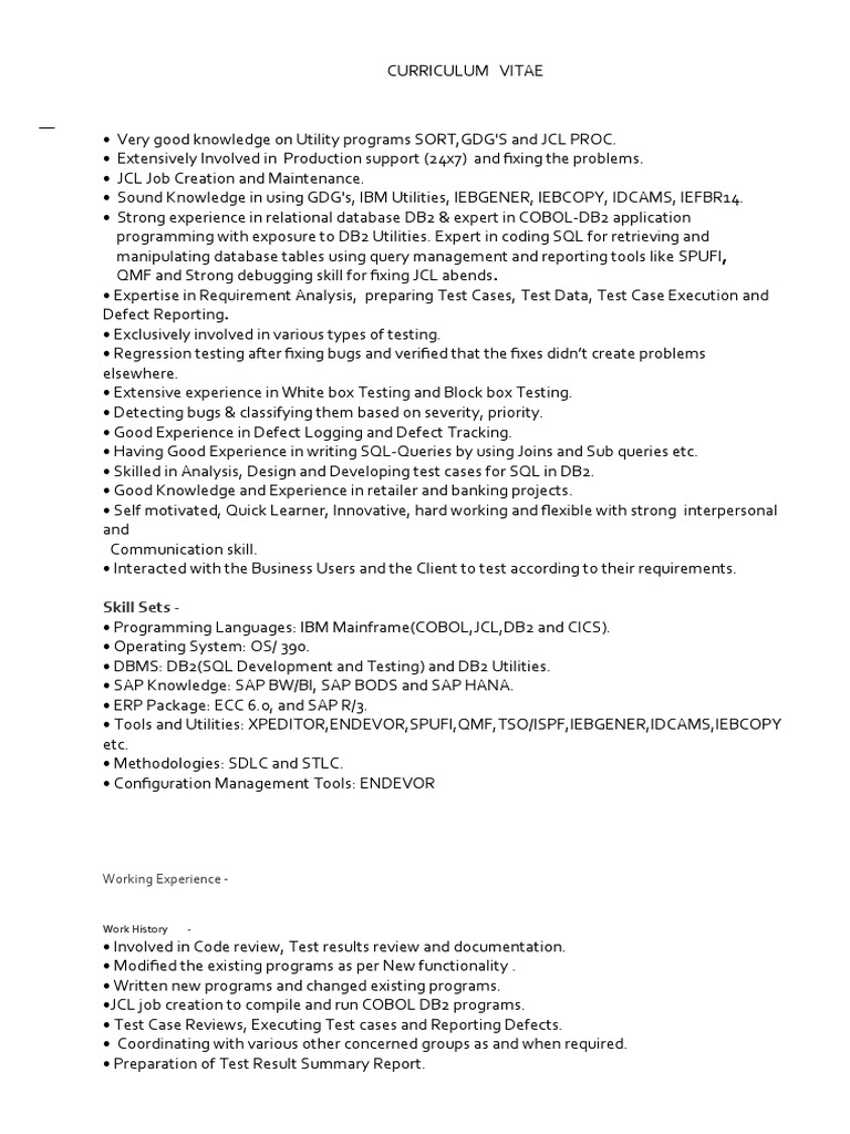 Mainframe - TN | PDF | Ibm Db2 | Databases Mainframe - TN | PDF | Ibm Db2 | Databases