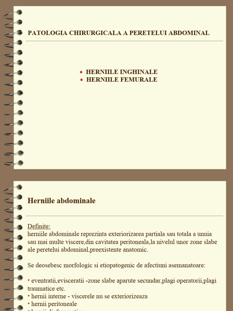 Hernia Inghinala | PDF