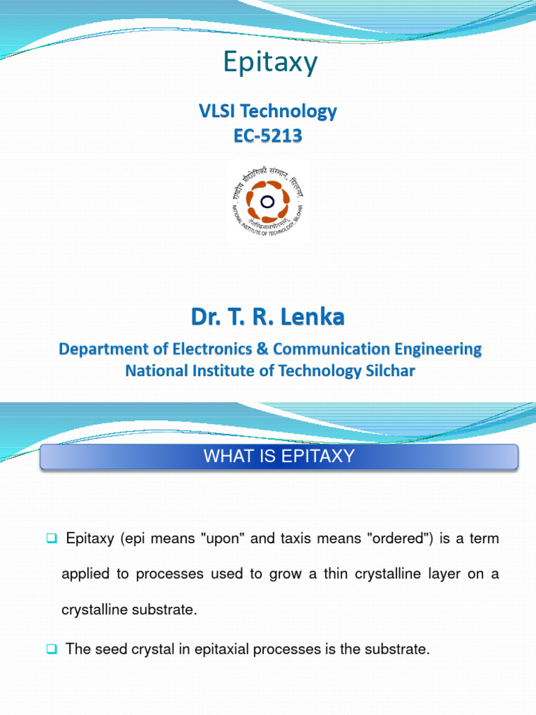 Epitaxy | PDF | Epitaxy | Chemical Vapor Deposition