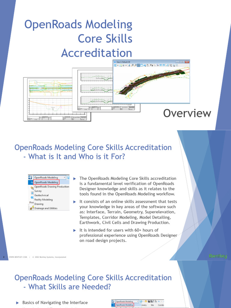 Bentley Civil User Accreditation | PDF | Systems Engineering | Software Engineering
