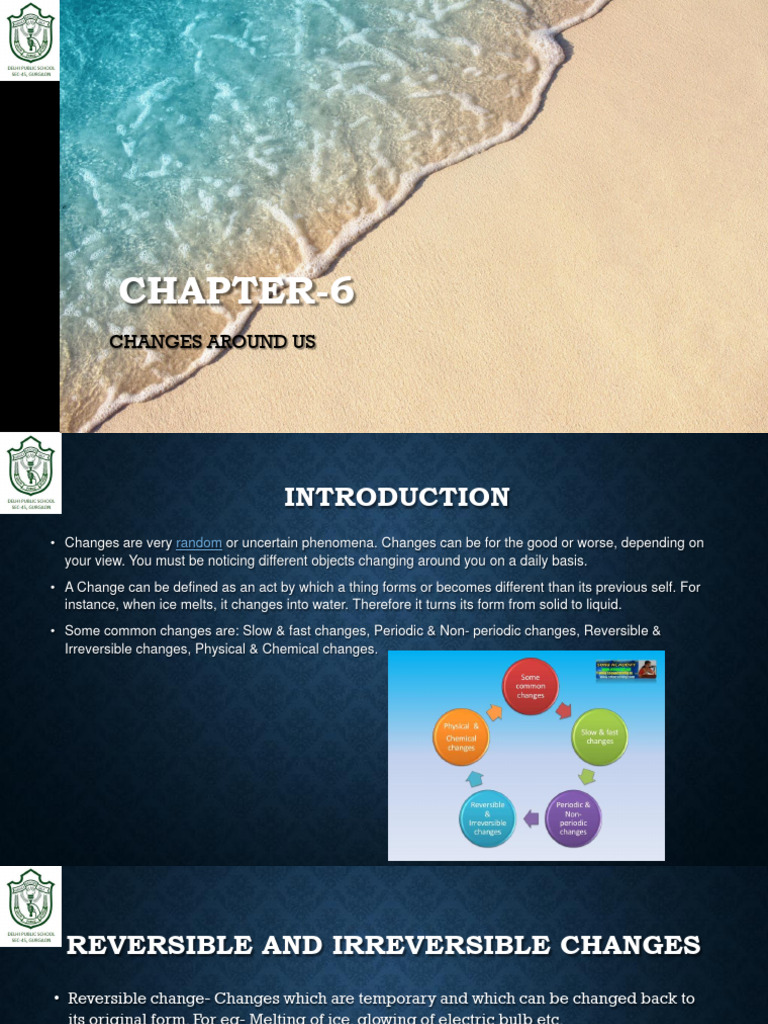 6 PPT Changes Around Us | PDF