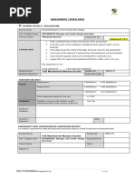 Exceptional Wood Technology CBA Example | PDF
