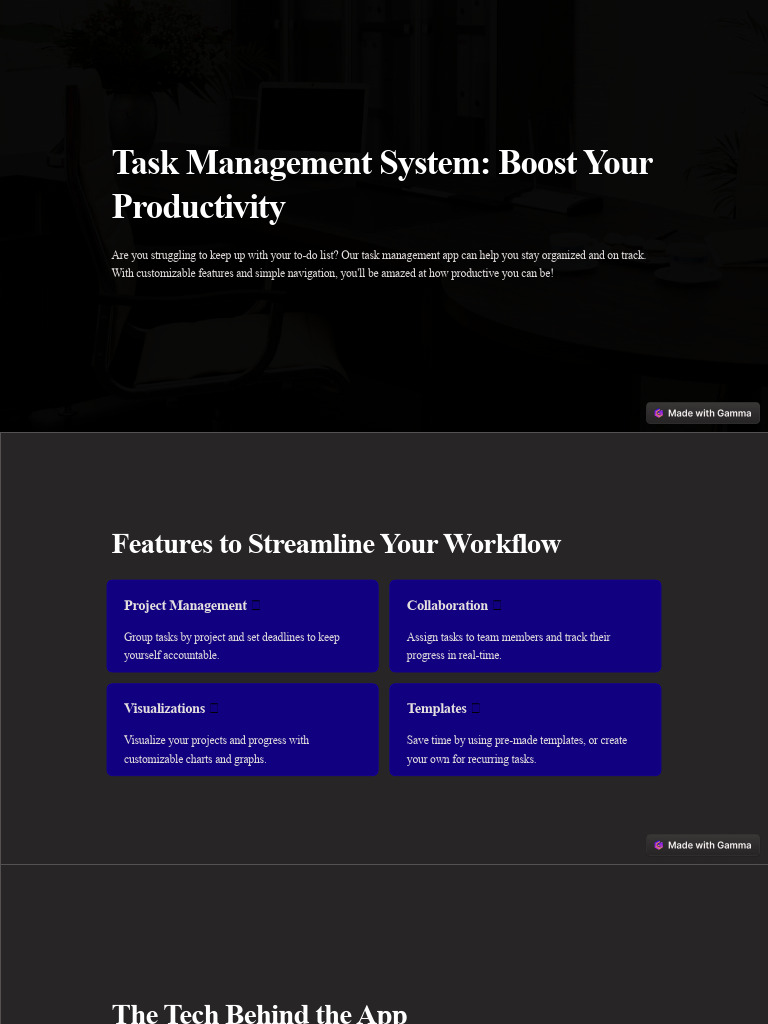 Task Management System Boost Your Productivity | PDF | Mobile App ...