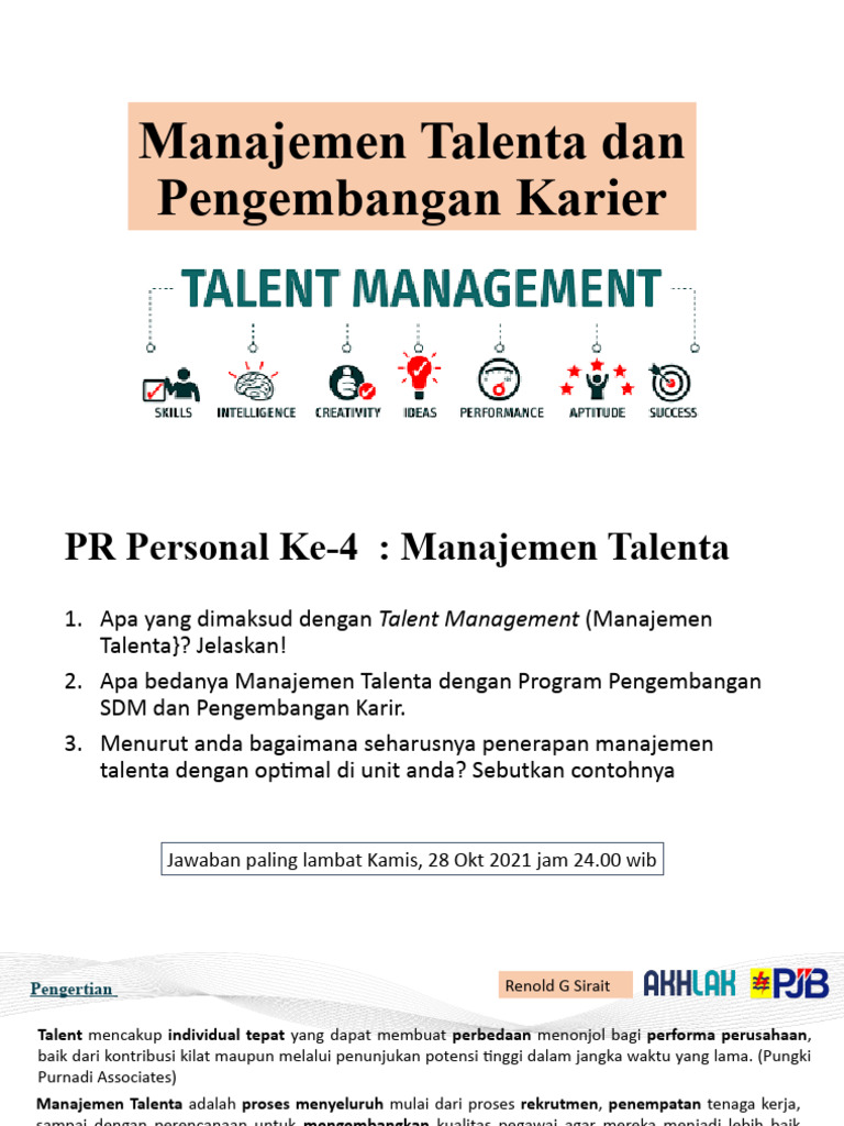 Strategi Manajemen Talenta di BUMN | PDF