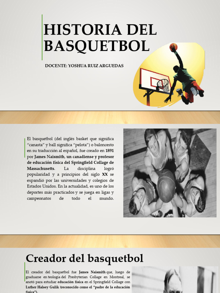 Historia Del Basquetbol | PDF