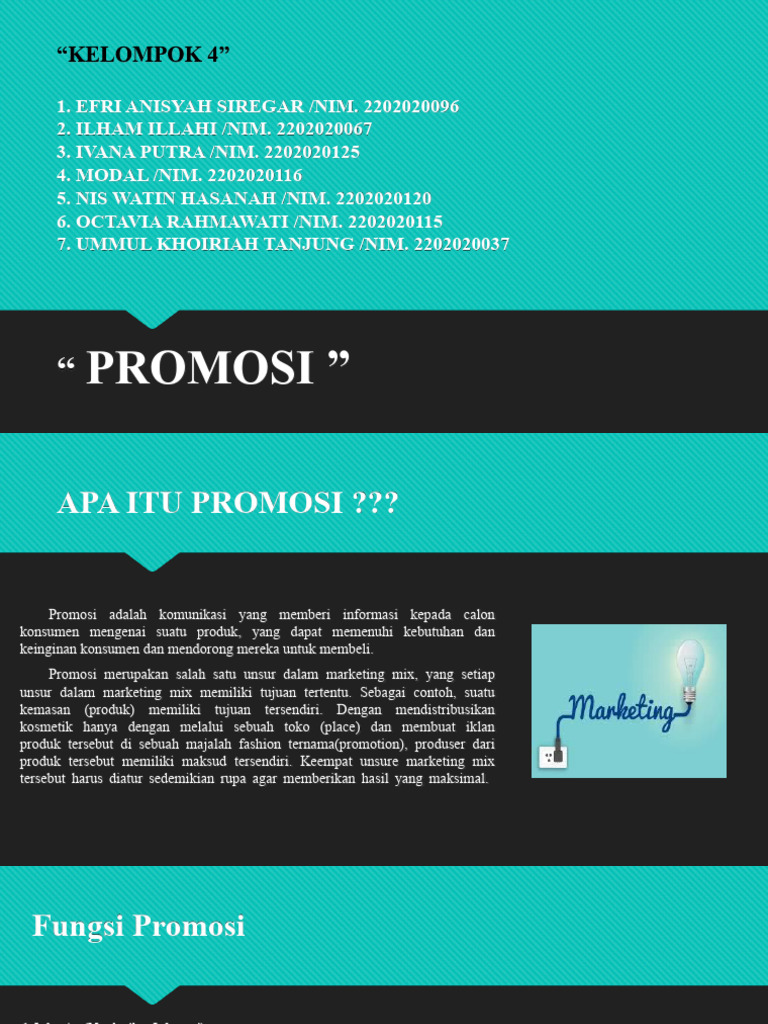KLPK Promosi | PDF