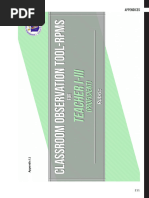 PDF Sample Lesson Plan For Cot With Annotation | PDF