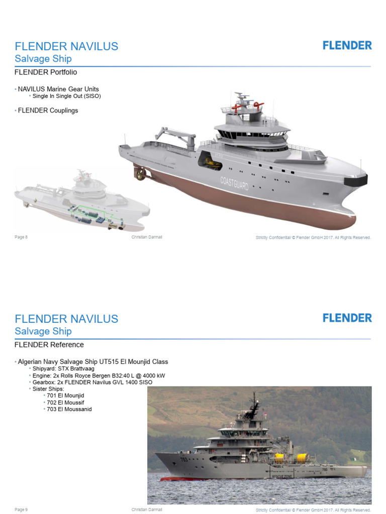 FLENDER Navilus Marine Gear Units | PDF