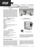 ZCV Installation Manual | PDF | Hvac | Thermostat