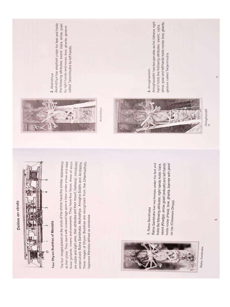 Struts From Gunakar Mahavihar Monastery E 16.9.23 | PDF