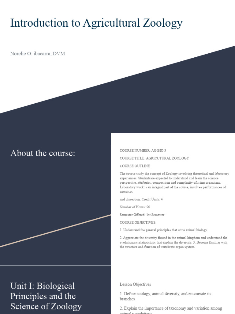 Intro To Zoology | PDF