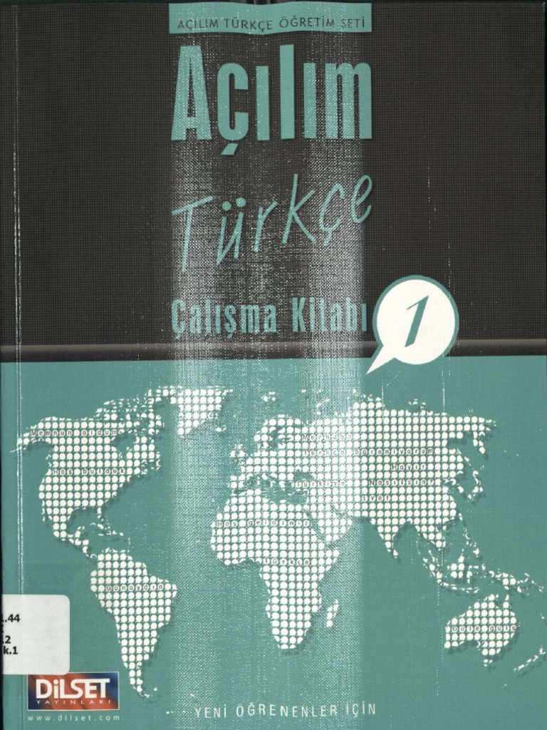 Acilim Turkce 1 Calisma Kitabi Compressed | PDF