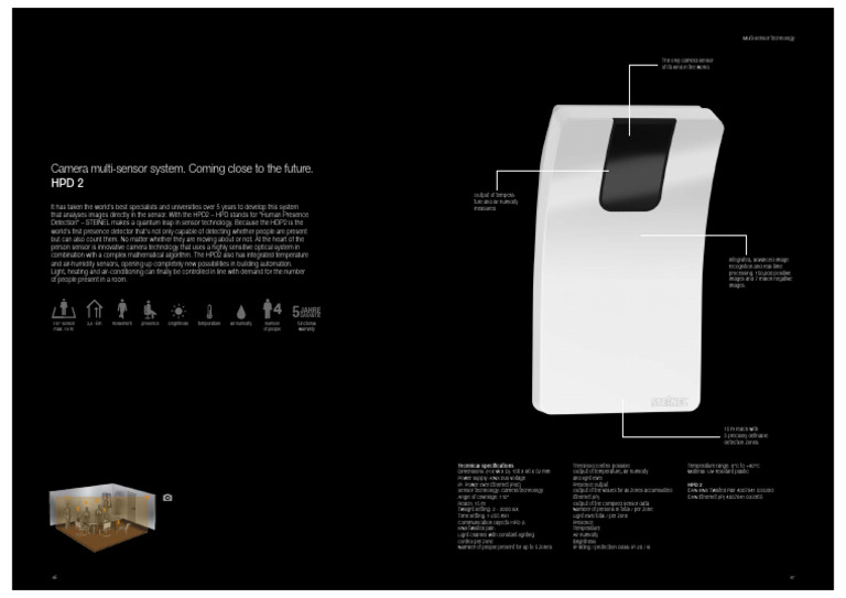 HPD2 Multi-Sensor Presence Detector | PDF