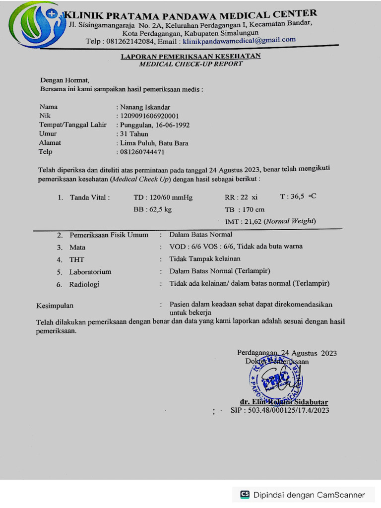 Nanang Iskandar (PT KHARISMA) | PDF