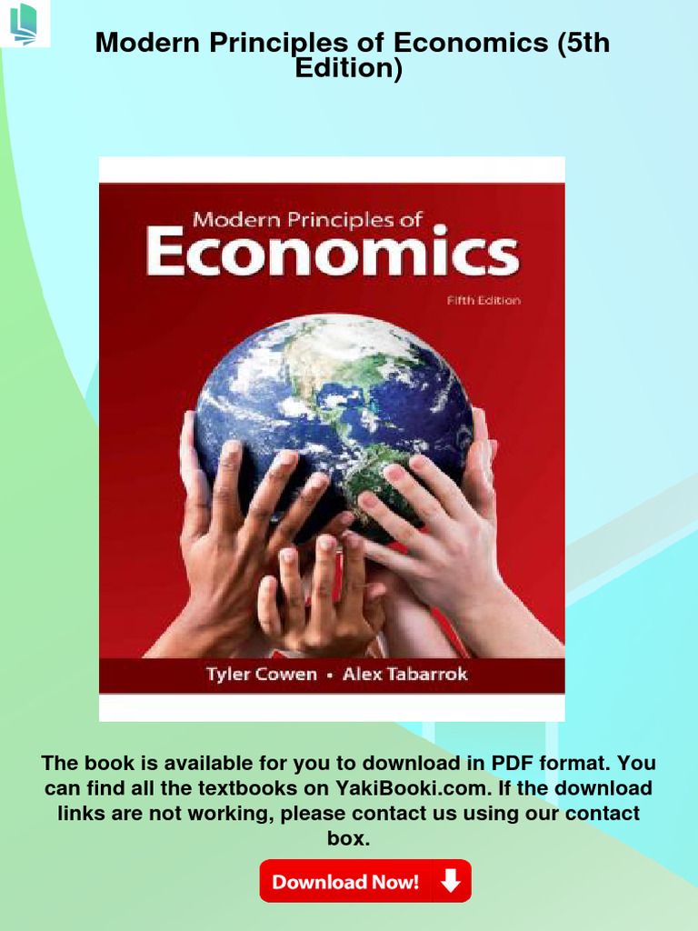 Modern Principles of Economics (5th Edition) Flyer | PDF