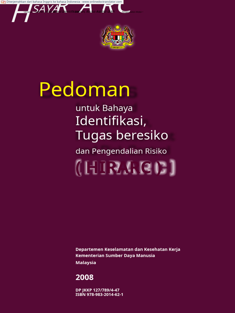 Guideline HIRARC - En.id | PDF