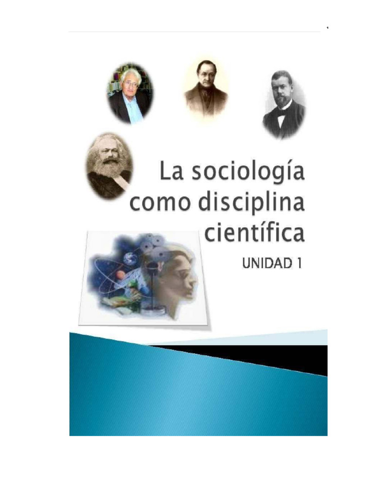 Introducción a la Sociología Científica | PDF | Ciencias sociales