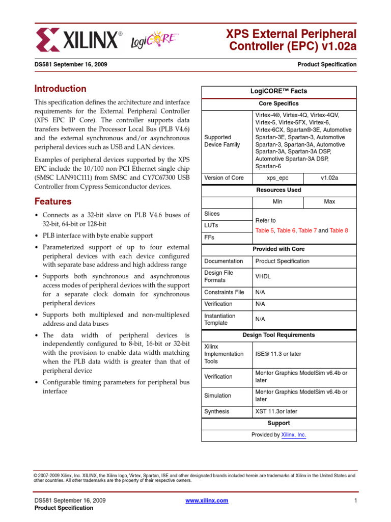 Xps Epc | PDF | Interface (Computing) | Usb