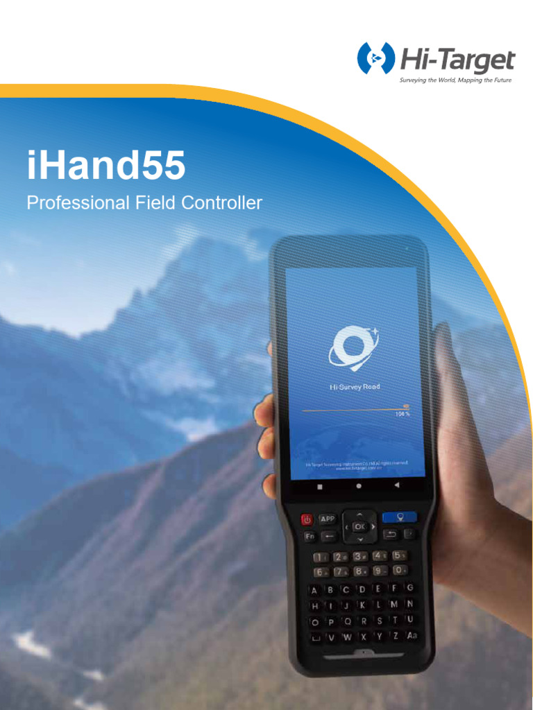 IHand55 Professional Field Controller Brochure | PDF | Android (Operating System) | Computer ...