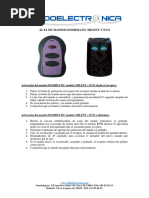 Guia de Programacion Control Merik, Chamberlain o LiftMaster de 315 MHZ | PDF