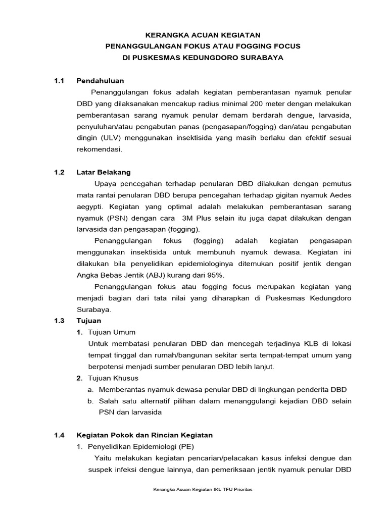 Kak Fogging Focus | PDF