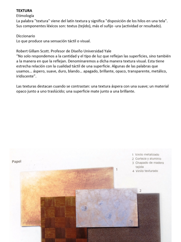 Texturas y Motivos | PDF | Minimalismo | Roca (geología)