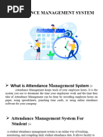 Employee Attendance Management System Project Report PDF | PDF | Use ...