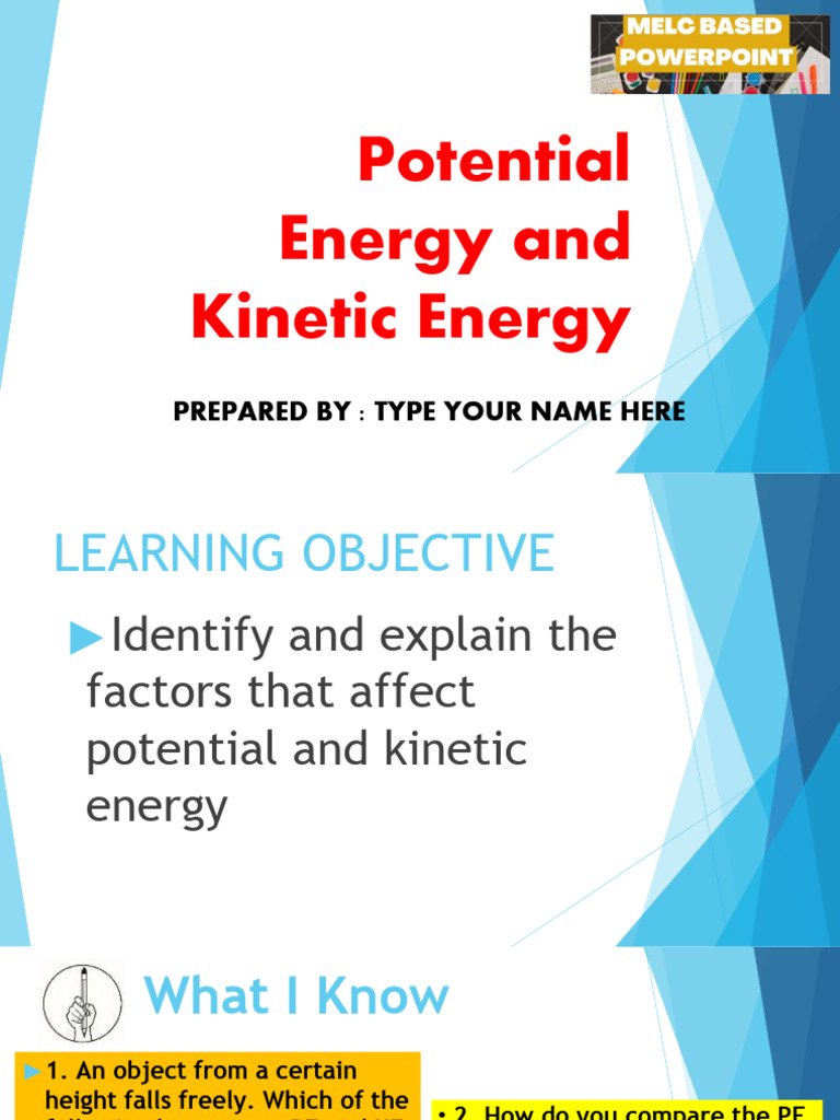 Energy Concepts for Students | PDF