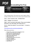 Free Method For Amazon Gift Cards PDF | PDF | Computing | Software