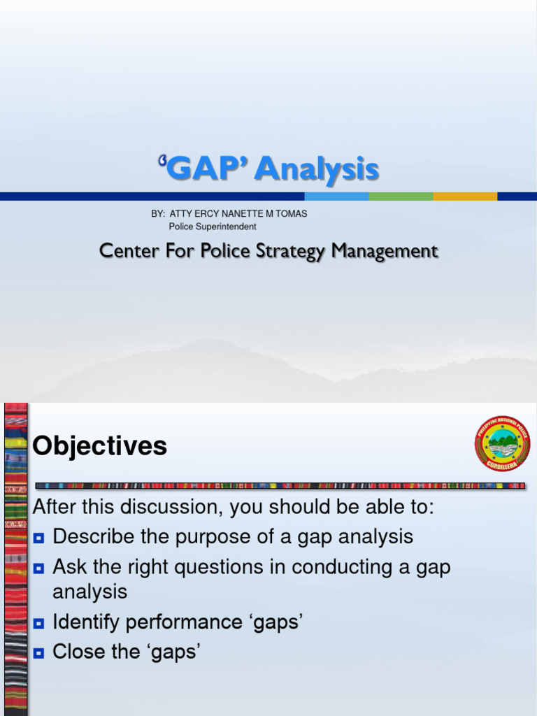 Module On Gap Analysis | PDF
