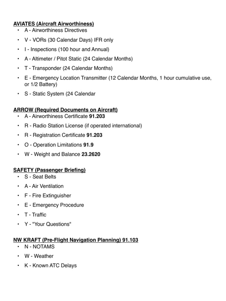 Aircraft Airworthiness & Safety Guide | PDF