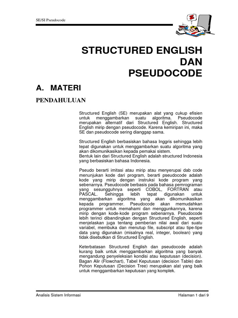 Modul_Pseudocode Part 10 | PDF