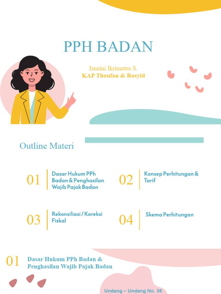 Materi PPH Badan | PDF