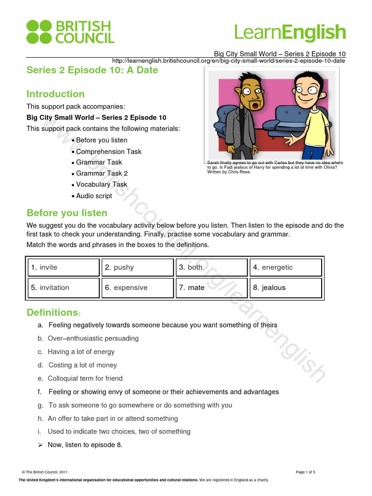 BCSW - S2E10 Support Pack | PDF