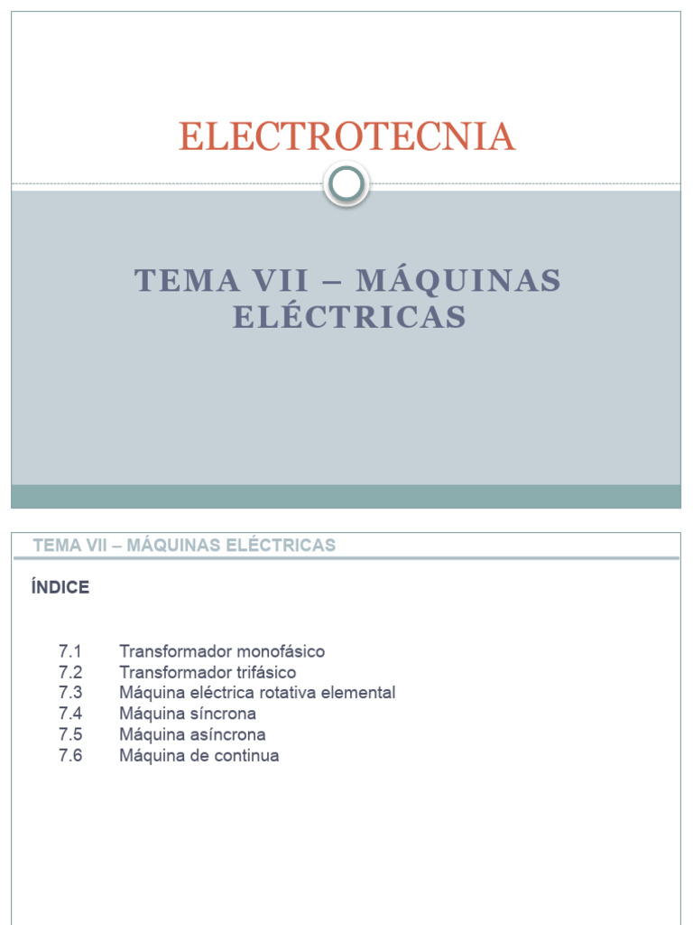 Ee1013 Tema Vii | PDF