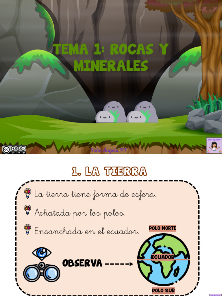 Rocas y Minerales: Estructura y Usos | PDF | Tierra | Minerales