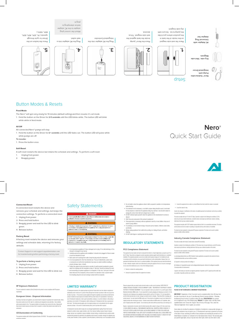 Nero Manual | PDF | Electromagnetic Interference | Ac Power Plugs And ...