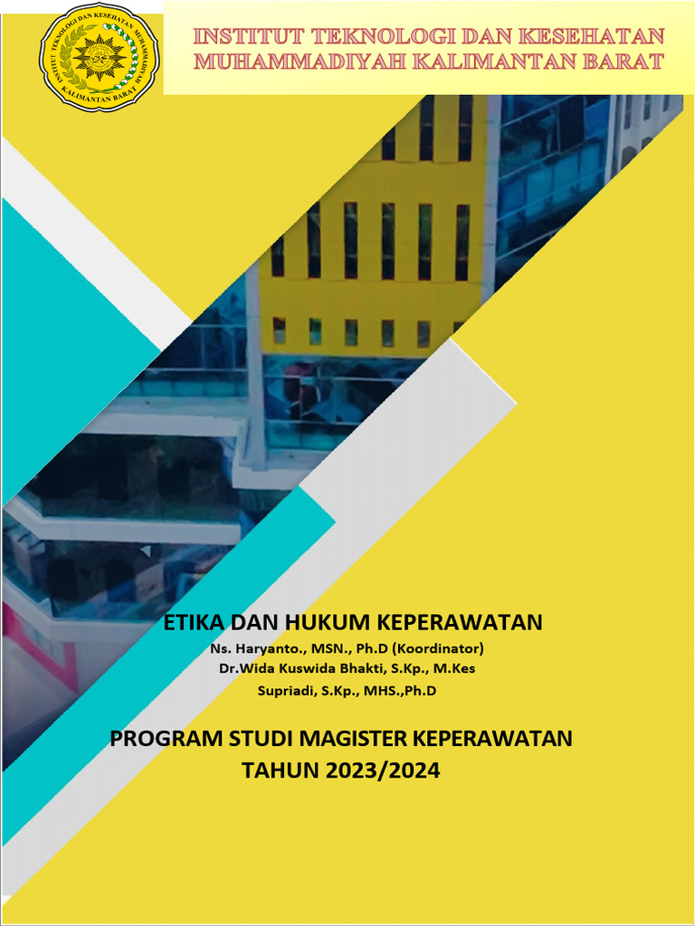 BPKM Etika Dan Hukum Keperawatan S2 (SMT 1) 2023 2024 | PDF