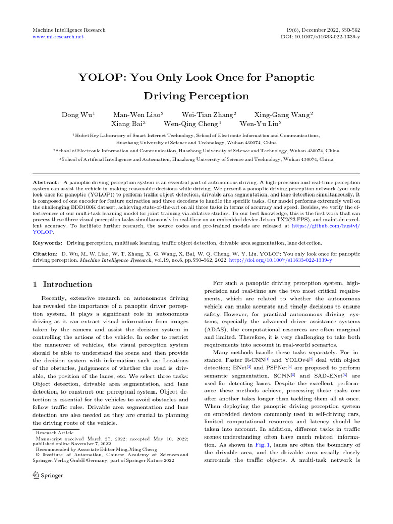Yolop | PDF