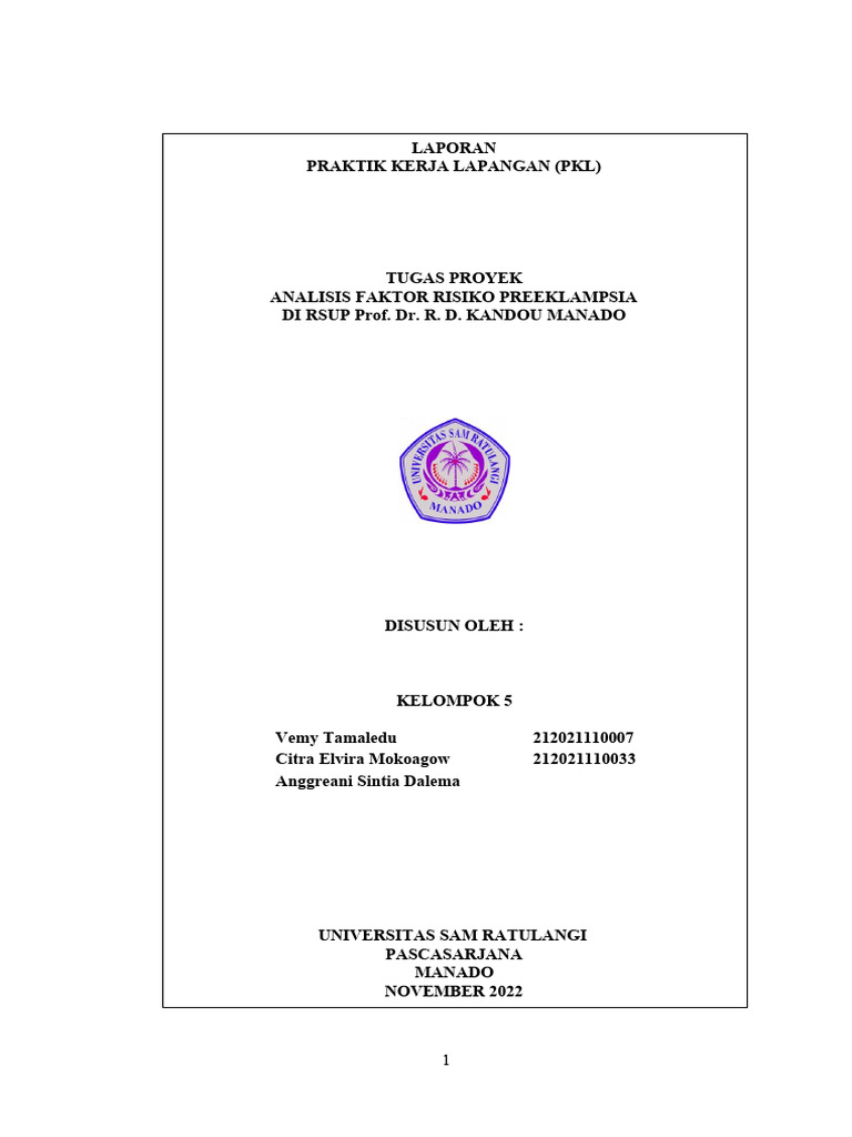 Tugas PKL Kel 5 | PDF