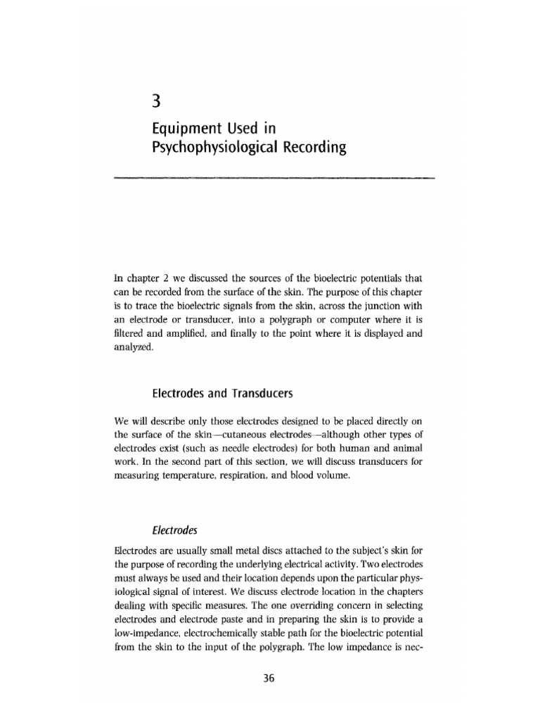 Psychophysiology General | PDF