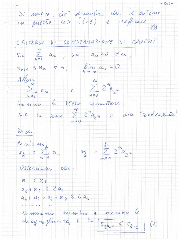 Appunti Serie 2 | PDF