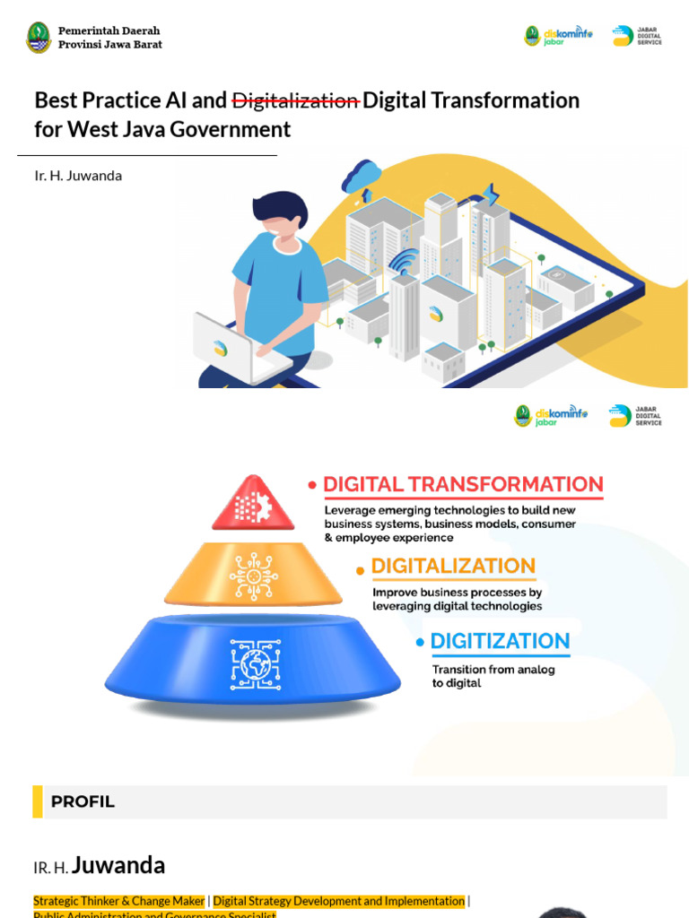 AI and Digitalization For West Java Government | PDF