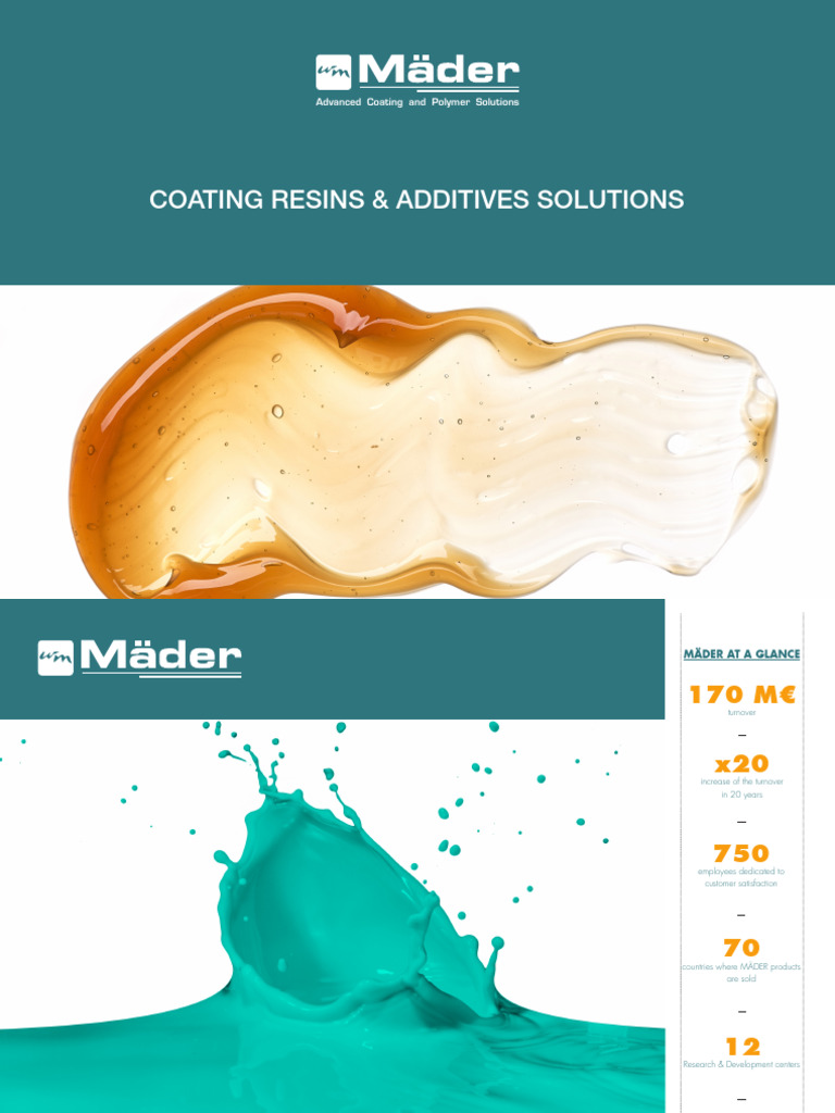 Coating Resins Brochure | PDF