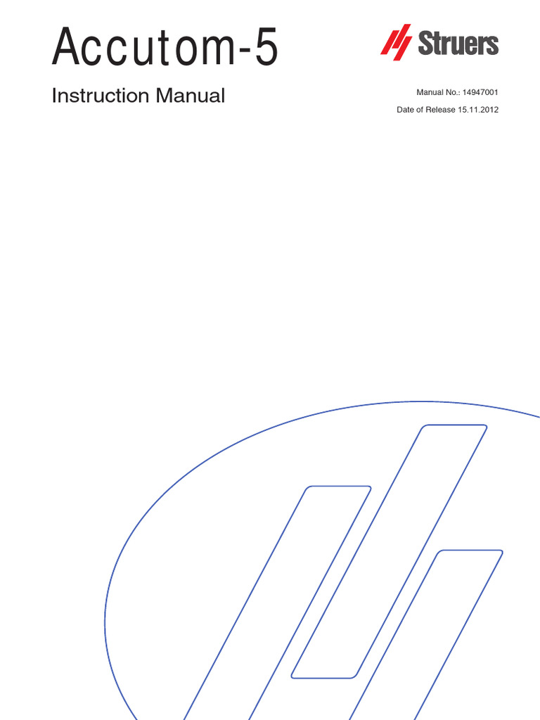Accutom 5 | PDF | Ac Power Plugs And Sockets | Mains Electricity