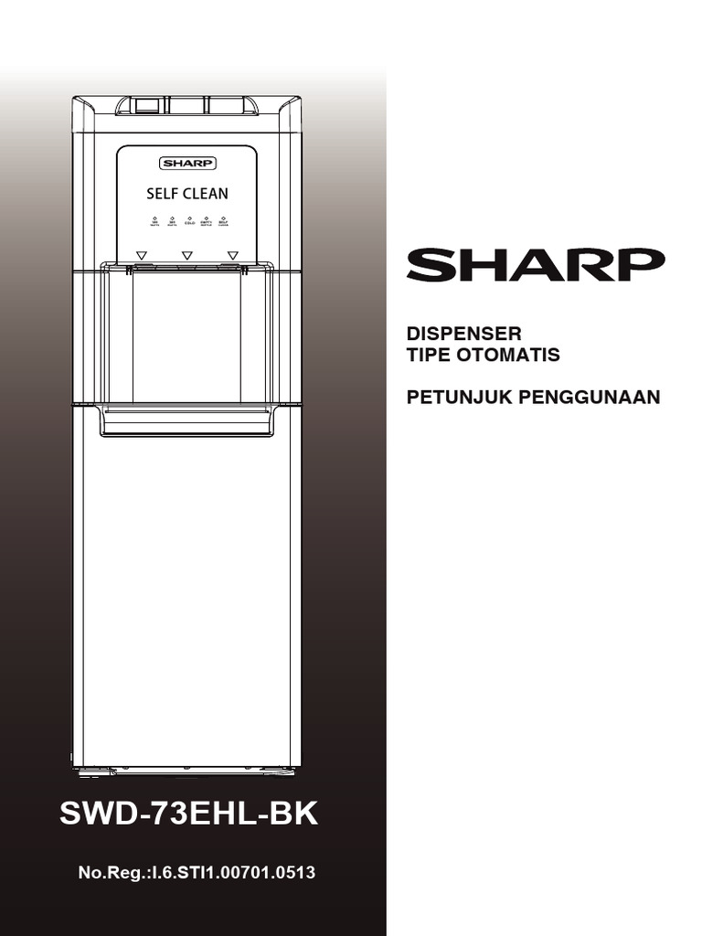 Dispenser Sharp SWD 73EHL BK | PDF