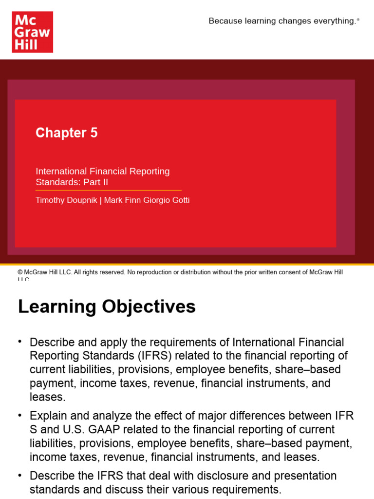 Doupnik 6e Chap005 PPT Accessible GM Output | PDF | Fair Value | International Financial ...