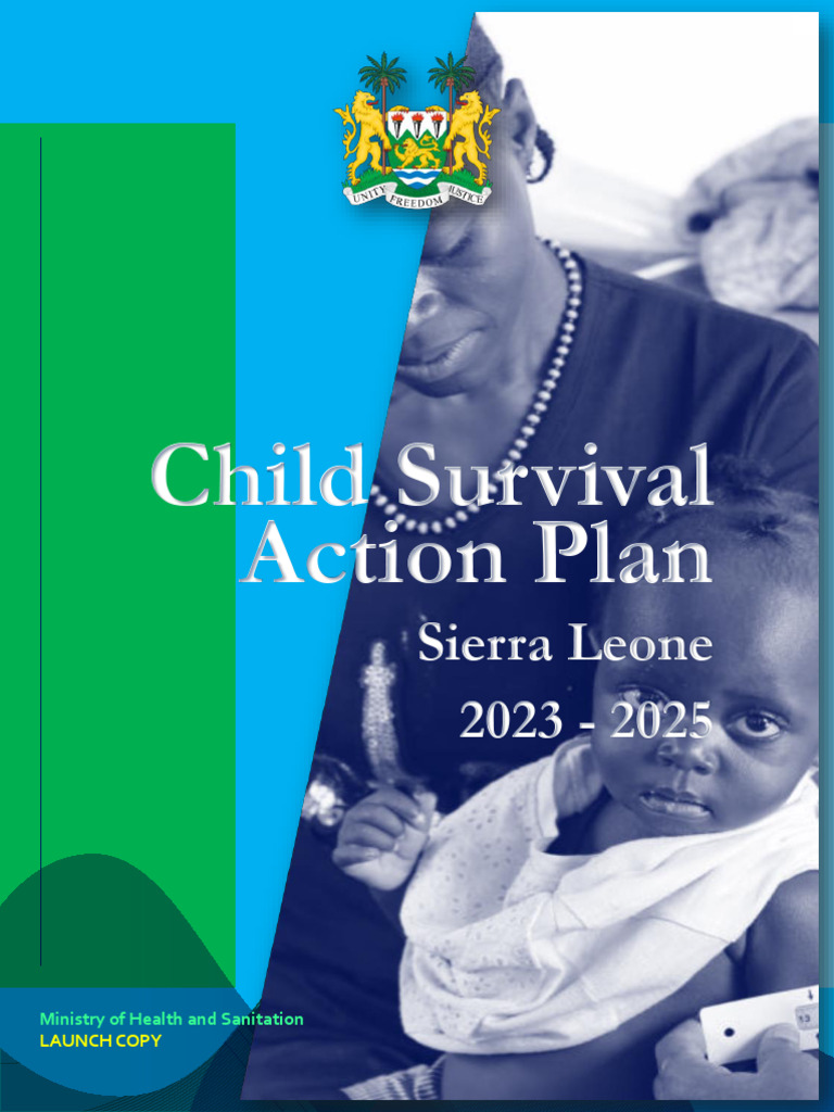 Child Survival Action Plan - Sierra Leone 2023-2025 | PDF | Child ...